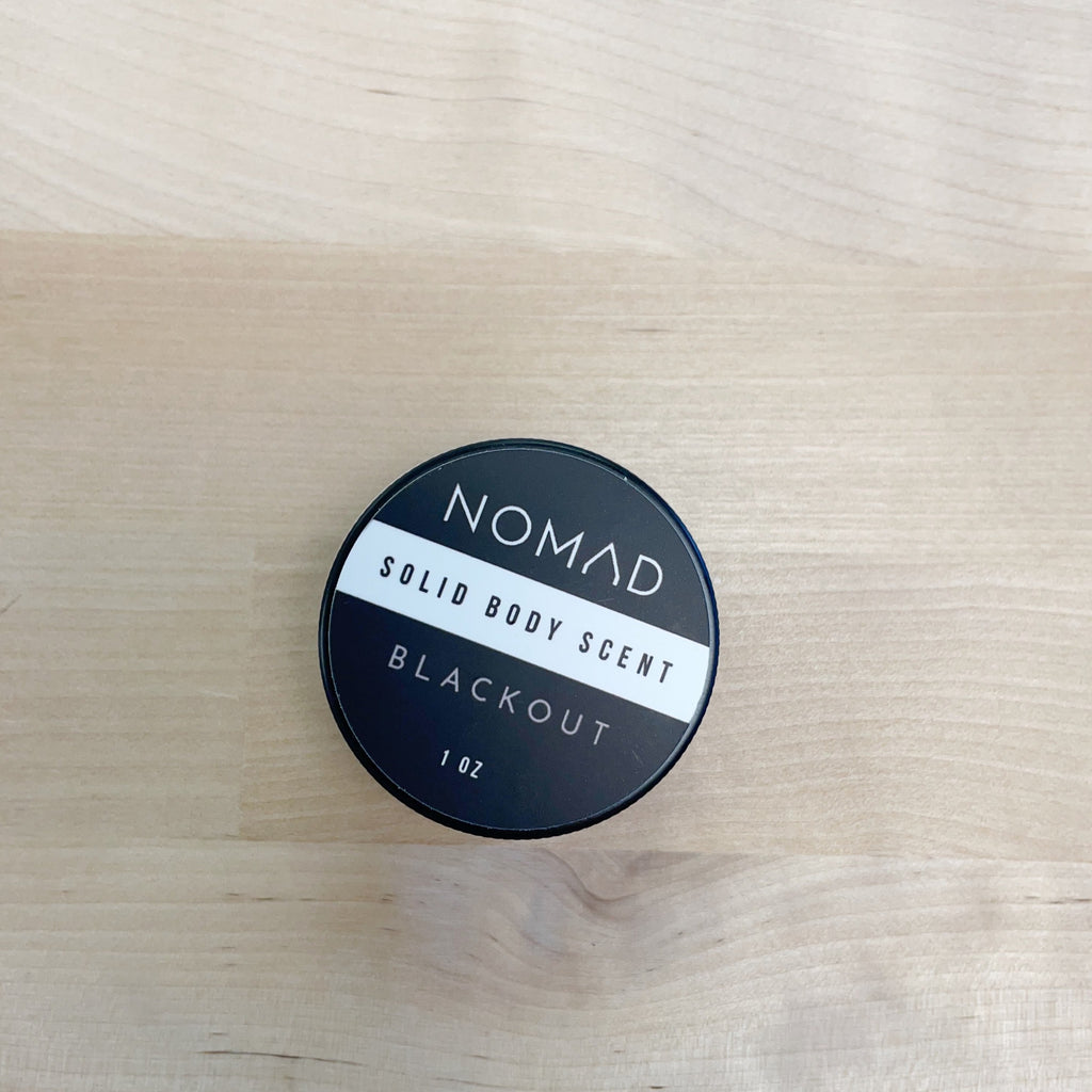 Blackout Solid Perfume Balm – Nomad Home Co.