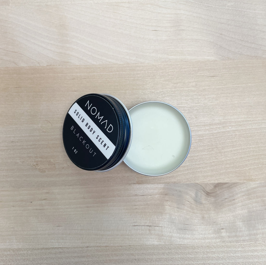Blackout Solid Perfume Balm – Nomad Home Co.