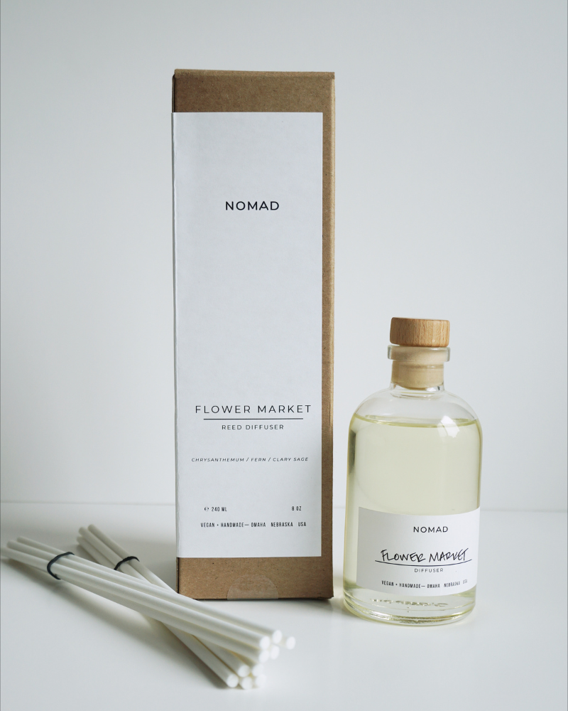 Flower Market Luxury Reed Diffuser – Nomad Home Co.